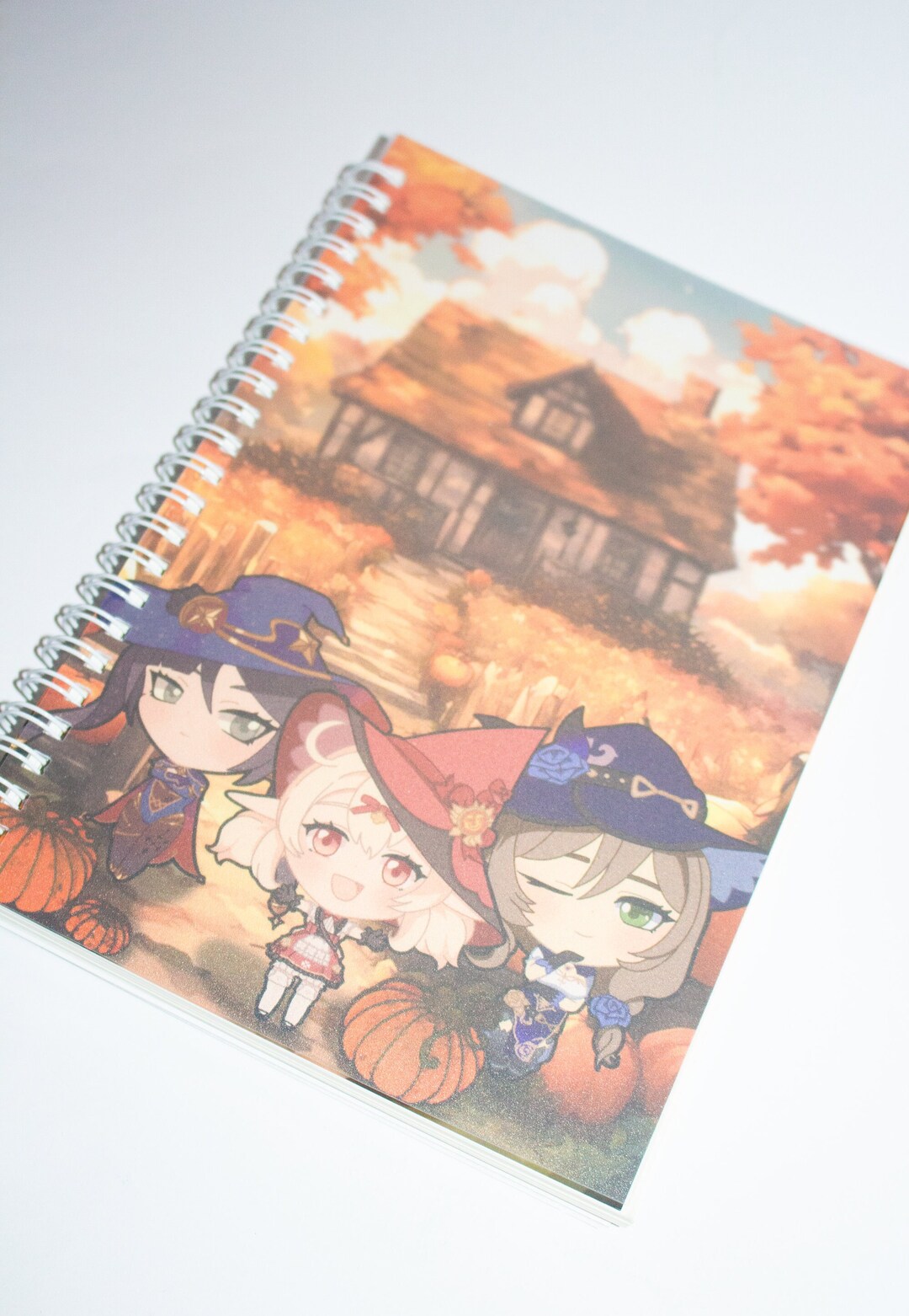 Halloween Spiral Notebook Limited Edition Genshin Impact Mat ...