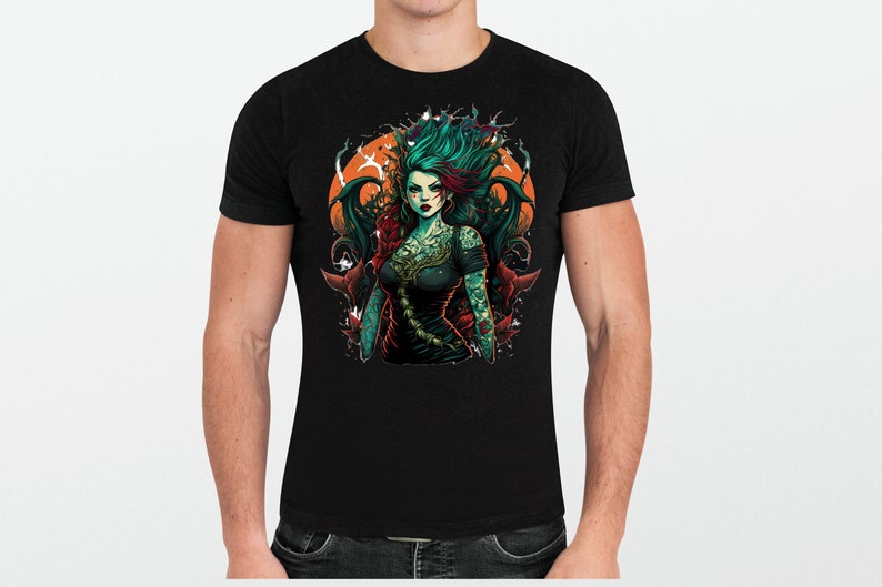 6 Mermaid Punk Sublimation Bundle Png, Printable, Instant Download Pngs ...