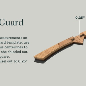 Wooden Longsword Tutorial and Template Inspired by Aragorns Ranger ...