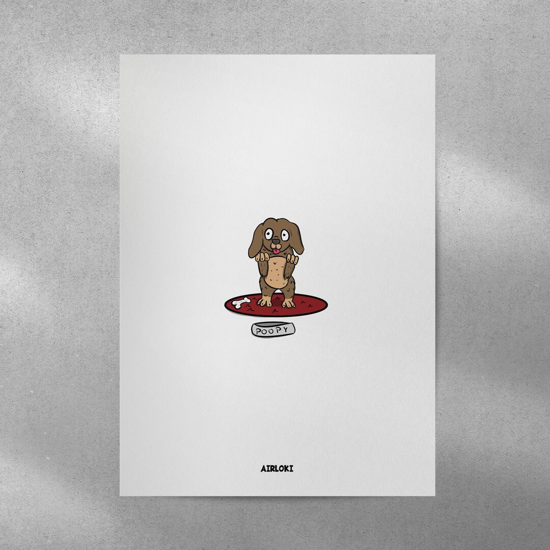 Poopy Character Design - Etsy