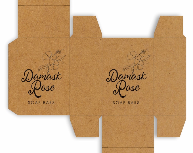 Soap Box SVG, Soap Box Template, Soap Packaging Template, Canva, PDF ...