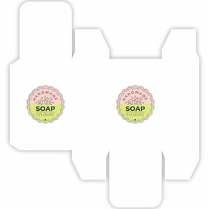 Soap Box Template, DIY Soap Packaging Templates, Soap Box PDF / Ai ...