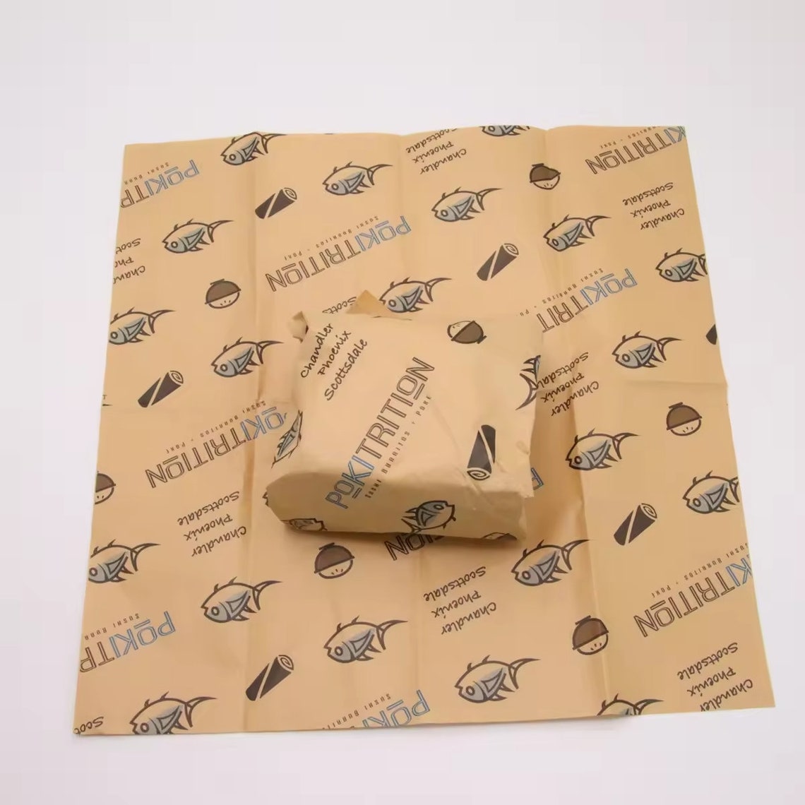 1000 Sheets, Logo Deli Paper, Logo Butcher Paper, Deli Wraps, Branded ...
