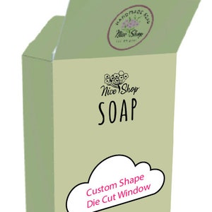Soap Box SVG, Soap Box Template, Soap Packaging Template, Canva, PDF ...