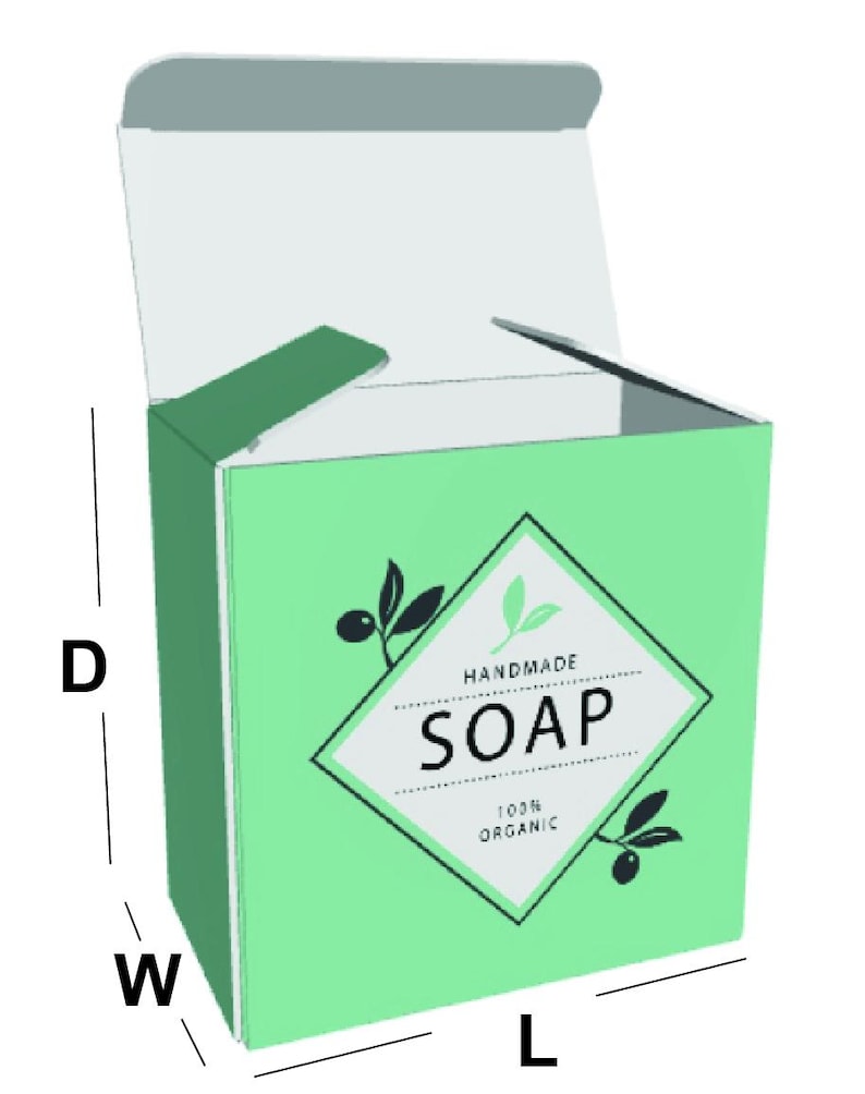 Soap Box SVG, Soap Box Template, Soap Packaging Template, Canva, PDF ...