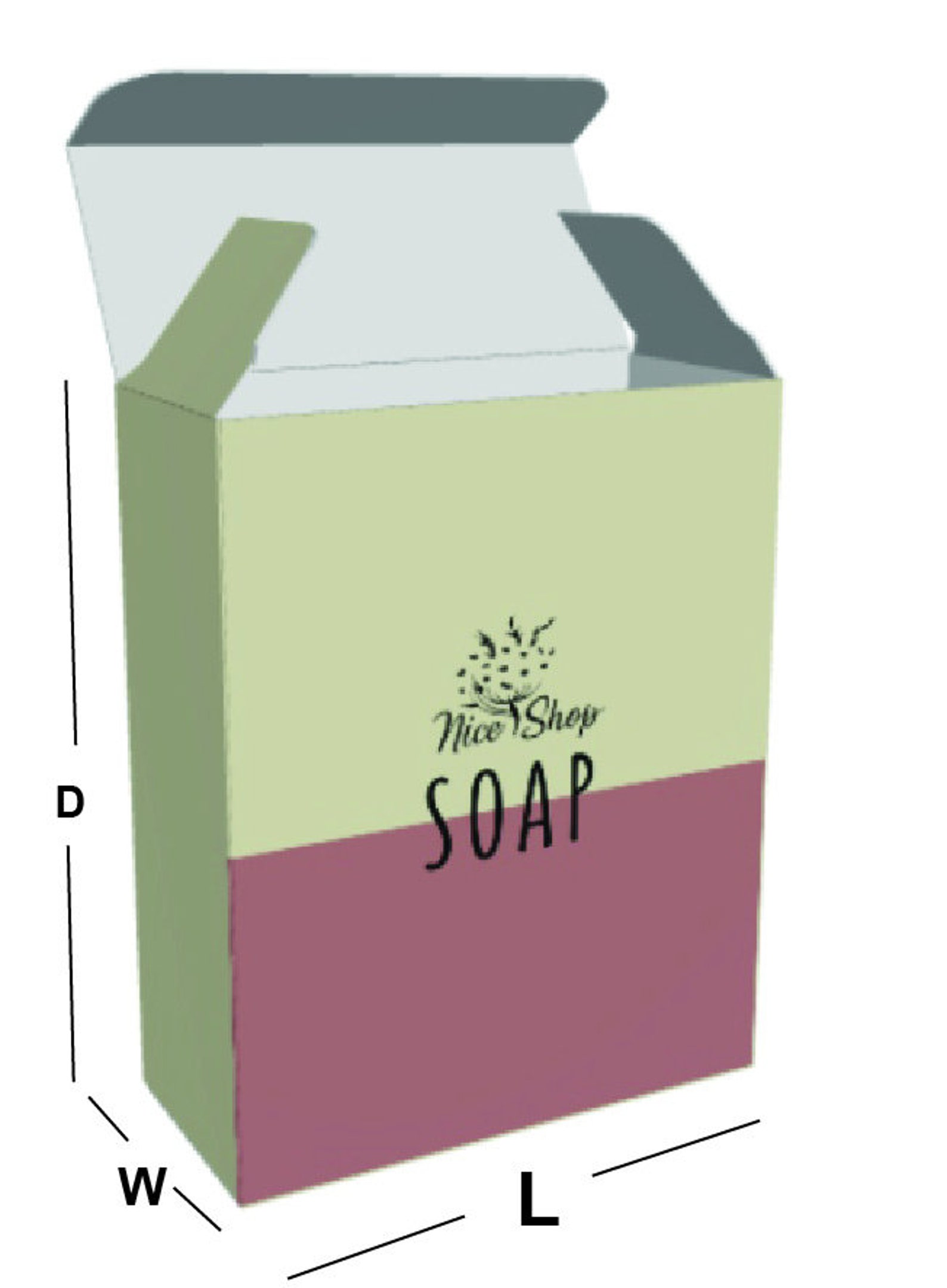 Soap Box SVG, Soap Box Template, Soap Packaging Template, Canva, PDF ...