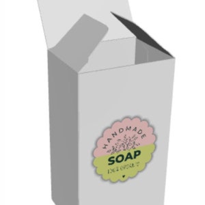 Soap Box Template: DIY Packaging, 5 Sizes (PDF/AI) - Etsy