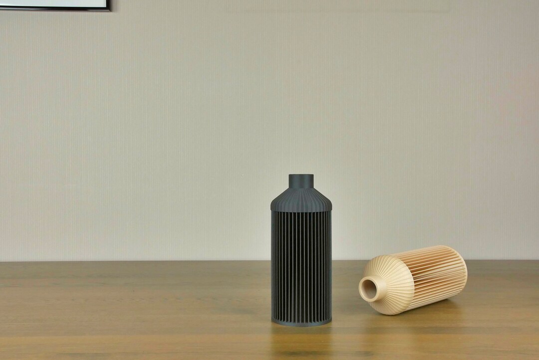MIO Vase - Natural Wood 4 - Wooden Vase for Dried Flowers - Etsy