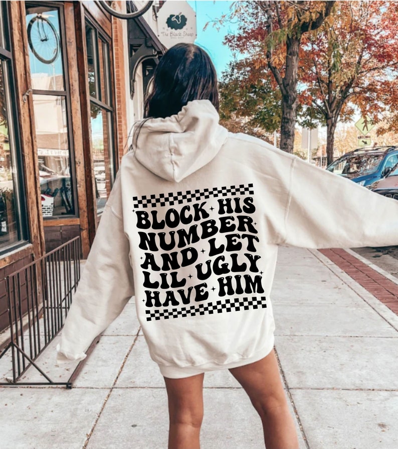 Block His Number Svg Png, Funny Svg, Retro Wavy Text, Wavy Svg, Shirt ...