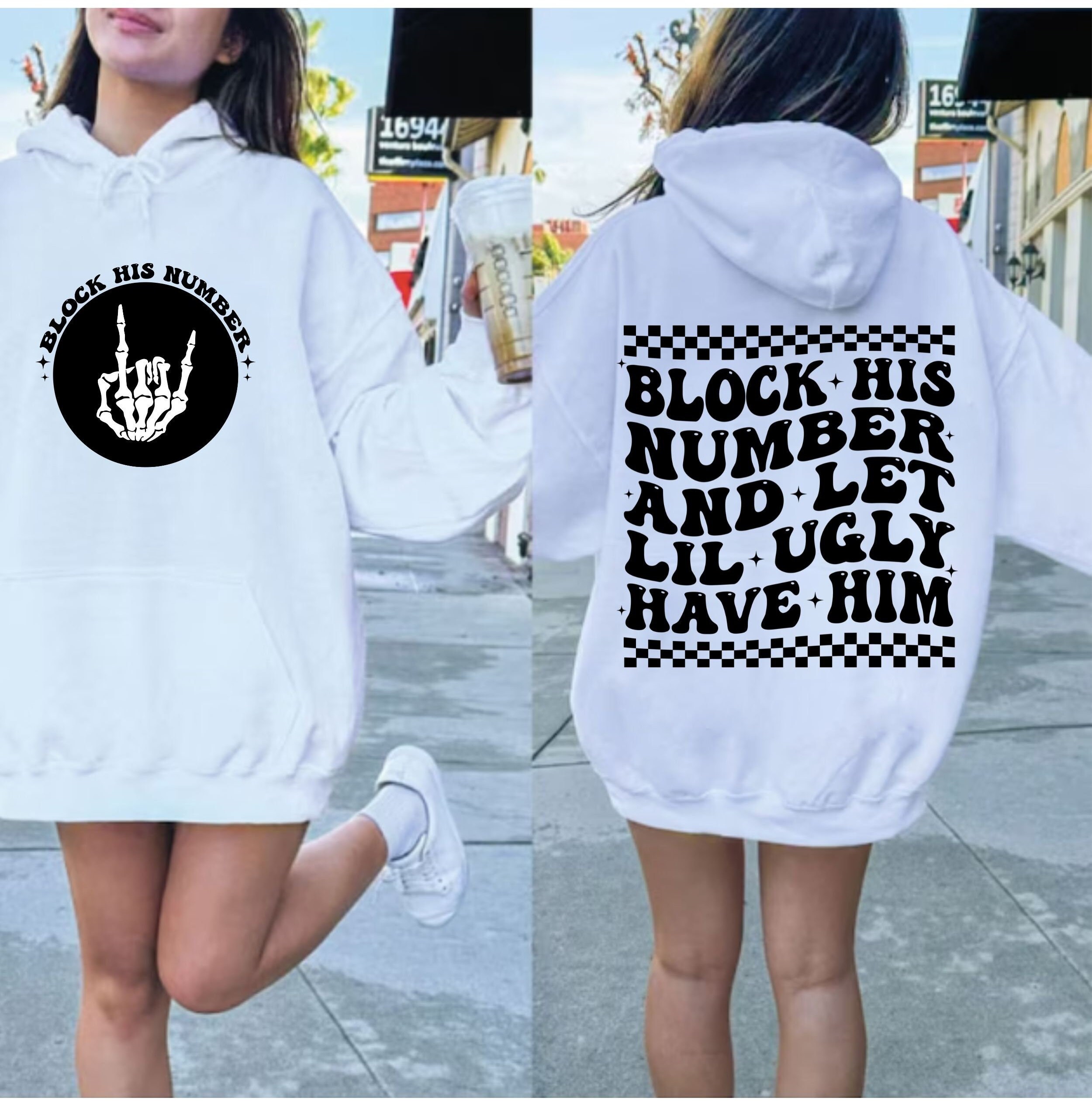 Block His Number Svg Png, Funny Svg, Retro Wavy Text, Wavy Svg, Shirt ...