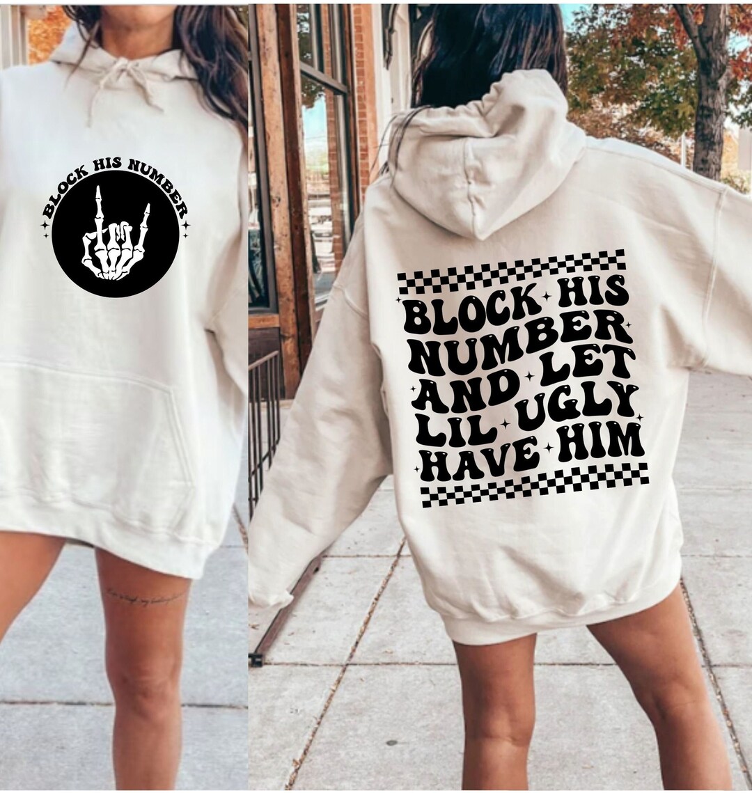 Block His Number Svg Png, Funny Svg, Retro Wavy Text, Wavy Svg, Shirt ...