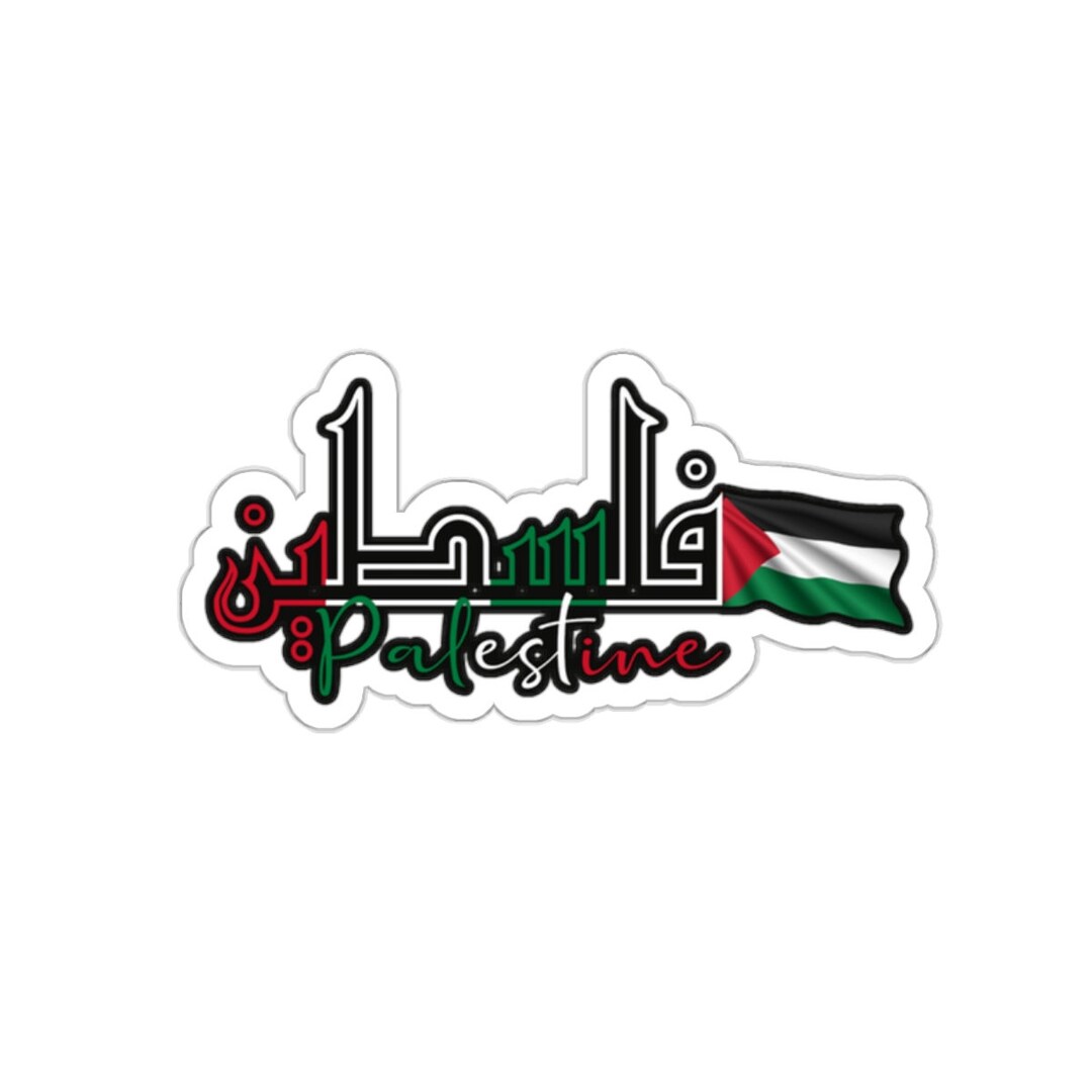 Palestine Falasteen Arabic Flag Kiss-cut Stickers - Etsy