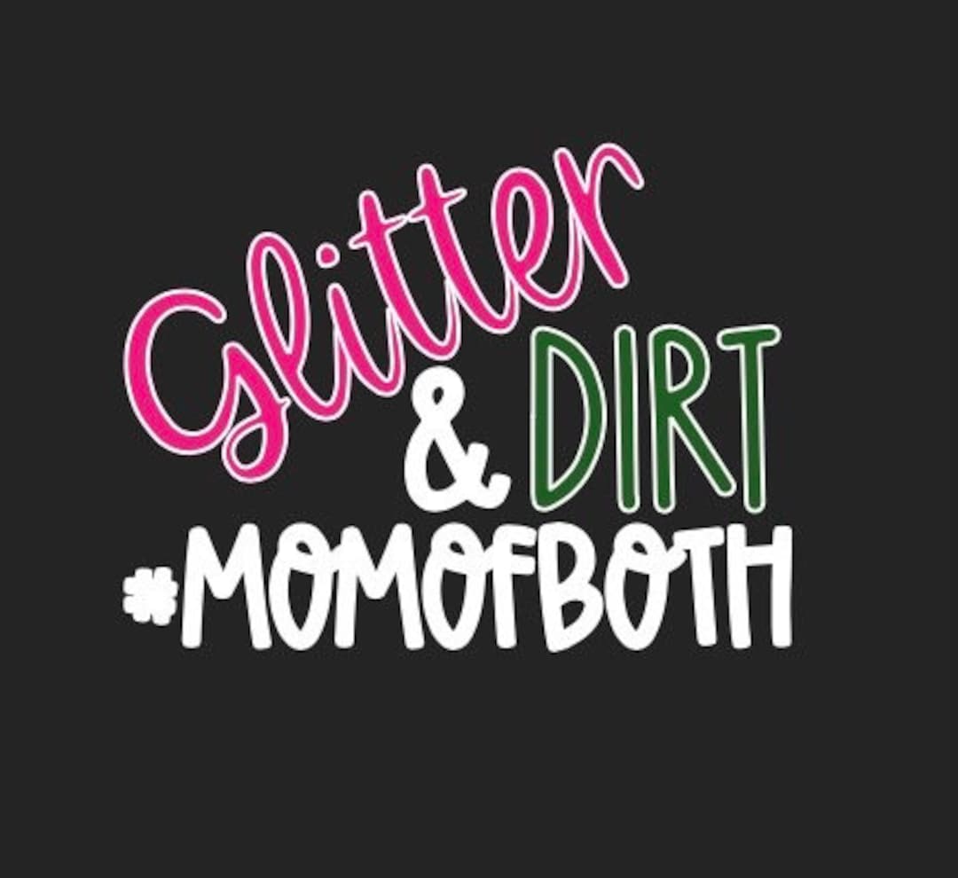 Mom of Both Decal - Etsy