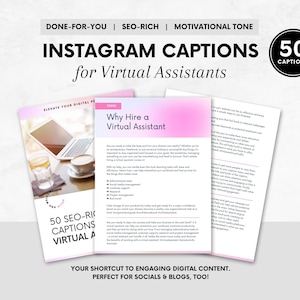 50 Instagram Captions for Virtual Assistants | Virtual Assistant ...