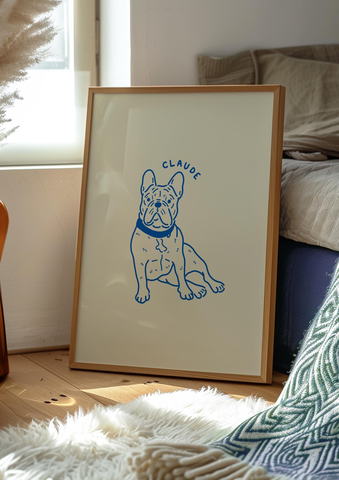 Custom Dog Portrait Badly Drawn Dog Pet Portrait Personalized Badly ...