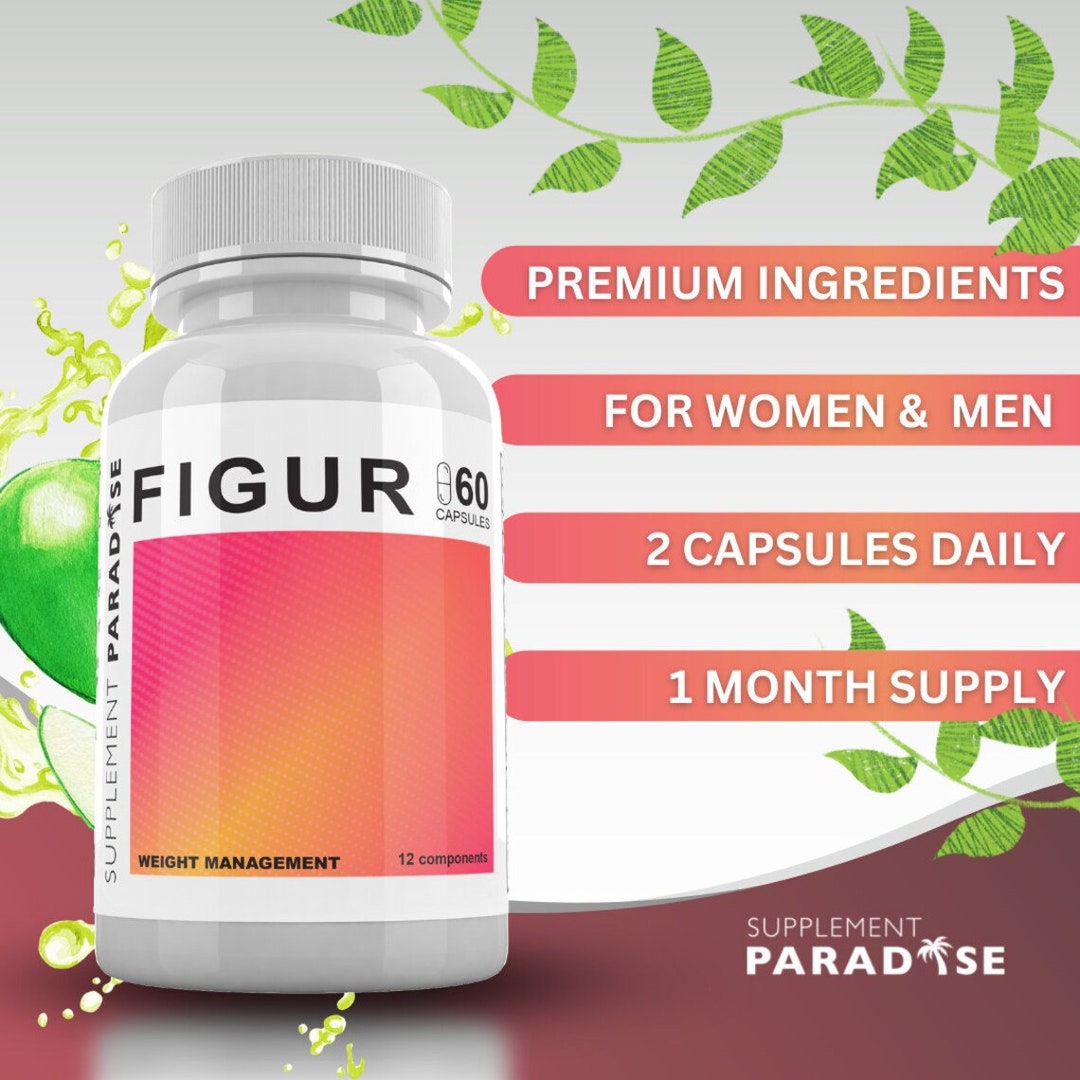 Figur 60 Capsules 1 Month Supply Supplement Paradise - Etsy