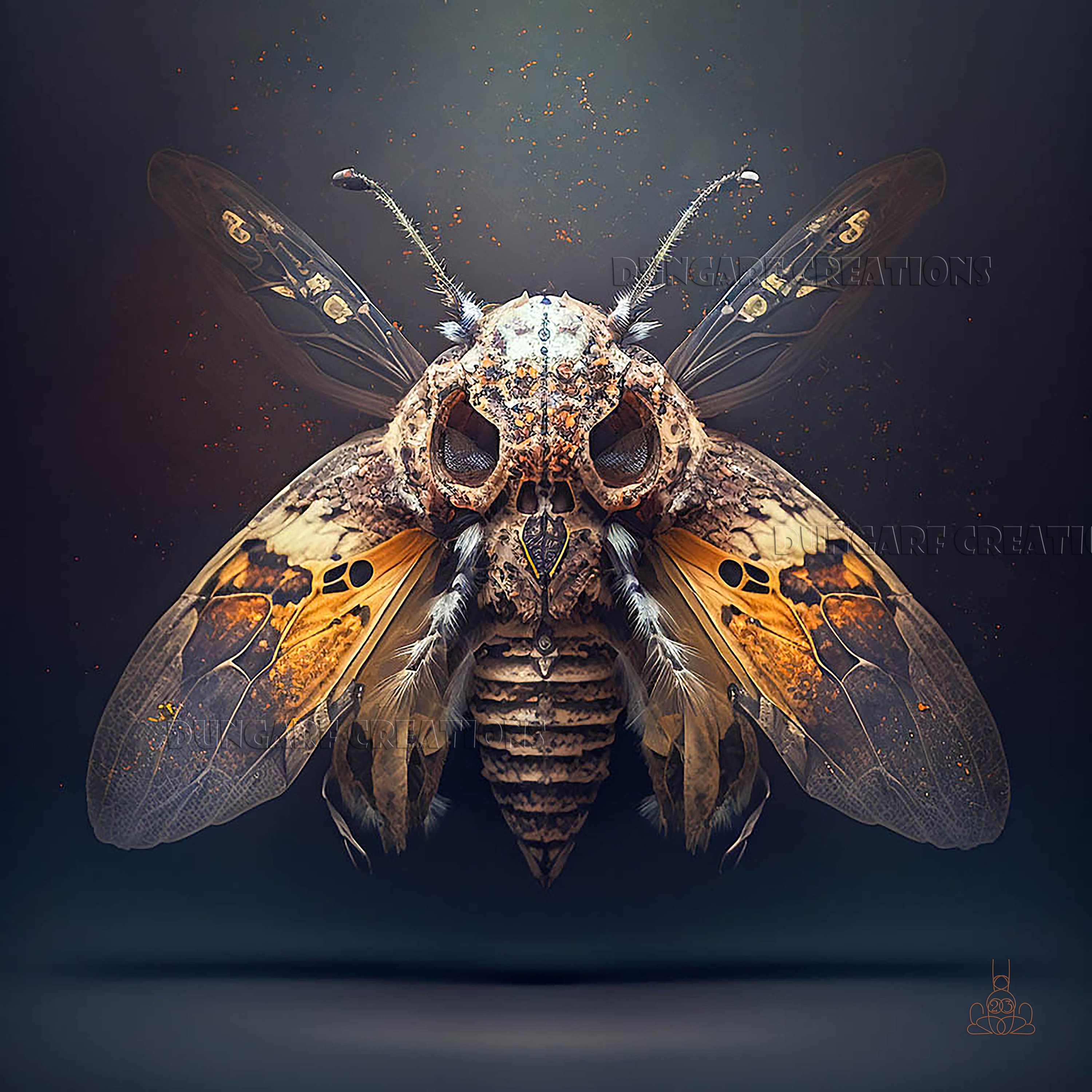 Death's-head Hawkmoth the Skull-like Pattern and Its Fanciful ...