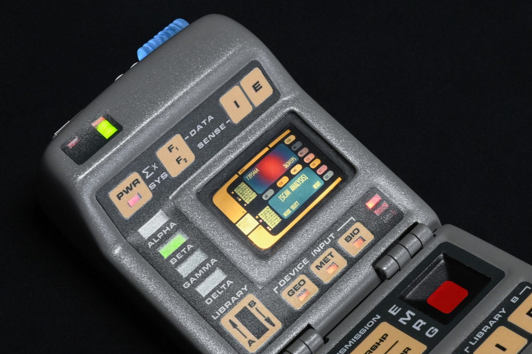 Tricorder Star Trek: the Next Generation Mkvii TR-580 Prop Replica ...