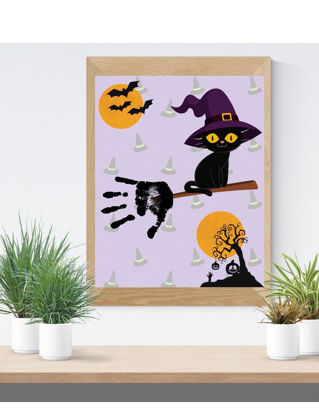 Fall Handprint Art Template|preschool Fall Art| Easy Fall Craft ...