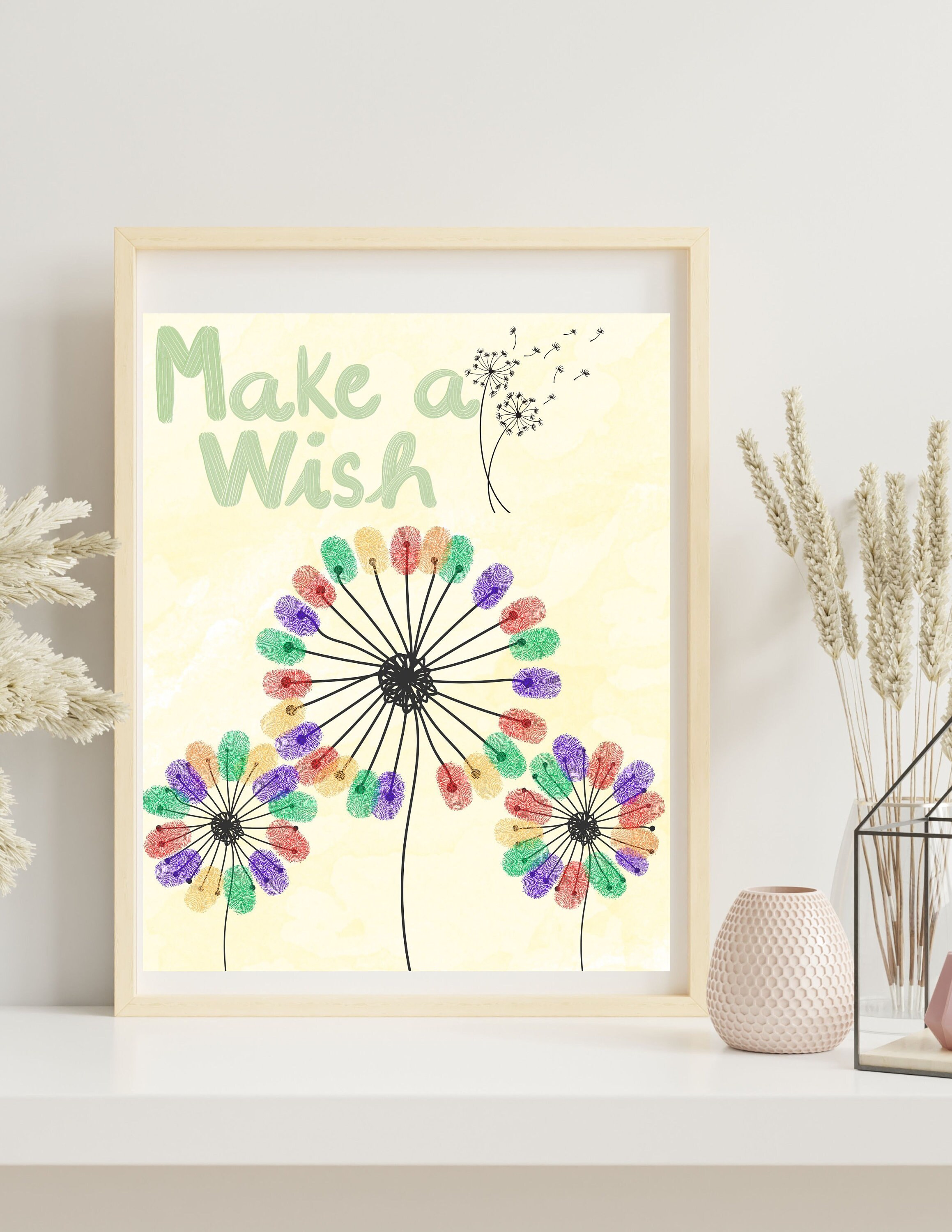 Spring Handprint Art Template|preschool Spring Art| Easy Spring Craft ...
