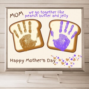Mother’s Day Handprint Art Template|preschool Art|easy Mother’s Day ...