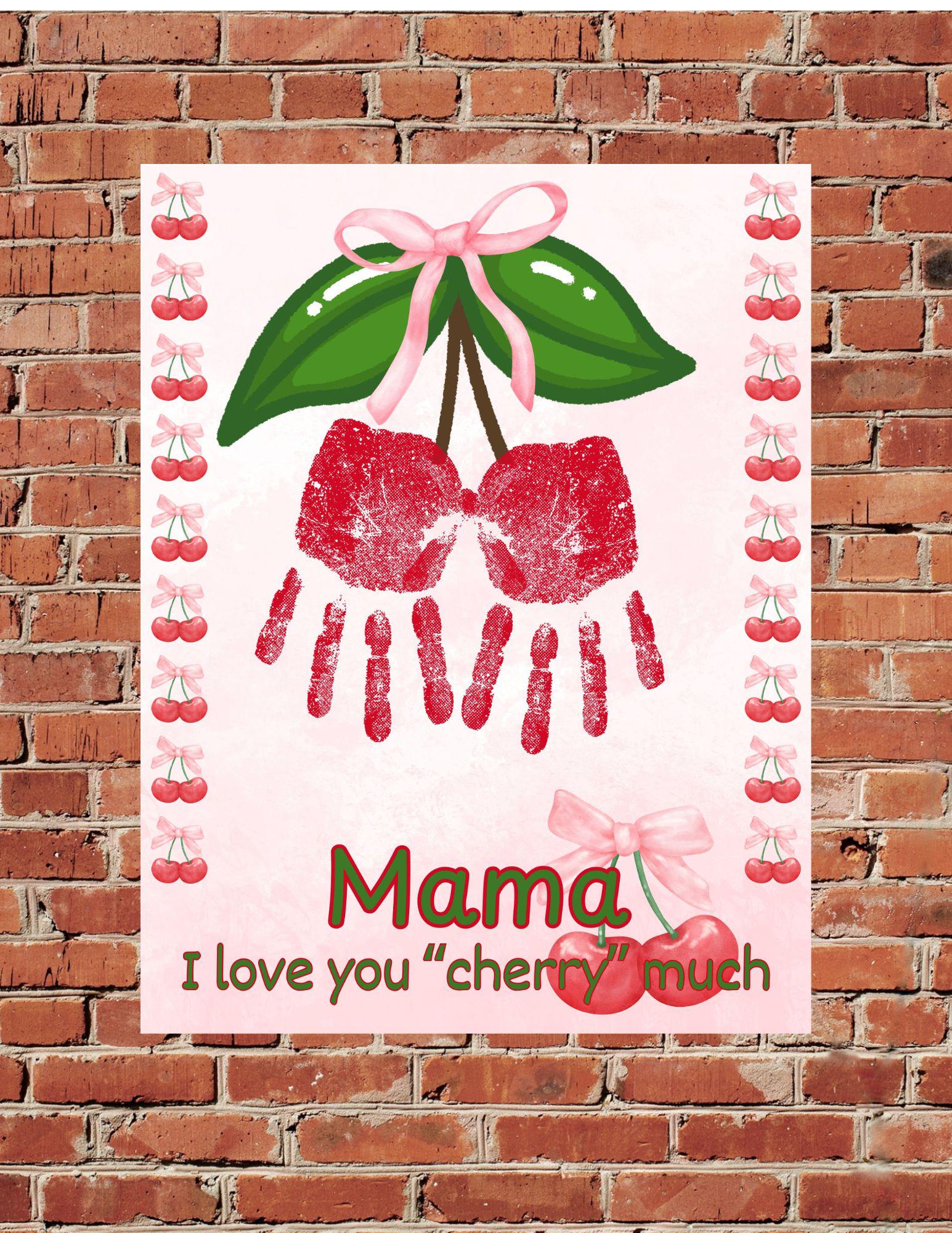 Mother’s Day Handprint Art Template|preschool Art|easy Mother’s Day ...