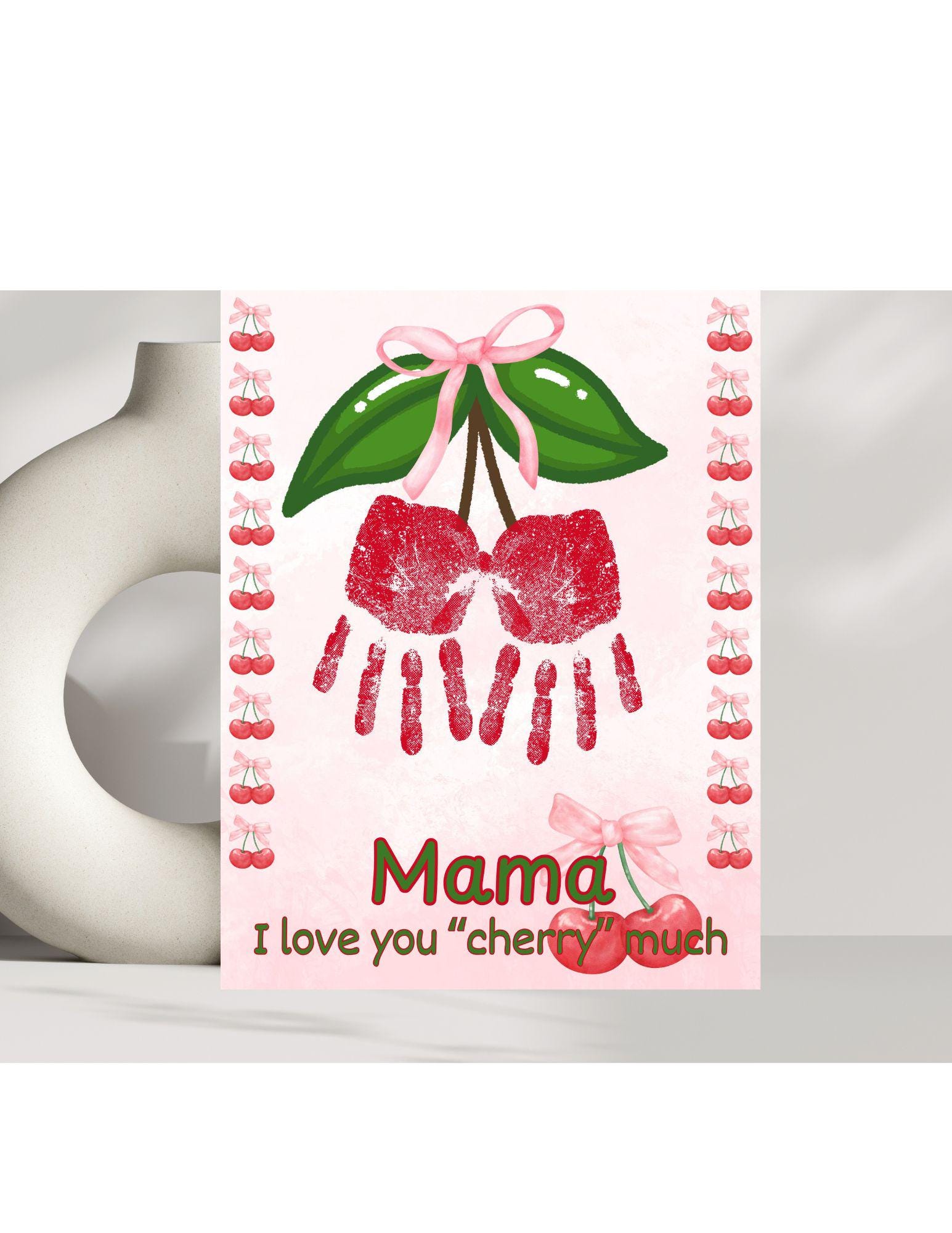 Mother’s Day Handprint Art Template|preschool Art|easy Mother’s Day ...