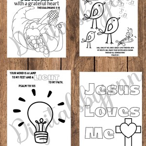 Bible Verse Coloring Pages for Preschoolers, Preschool Bible Verses ...