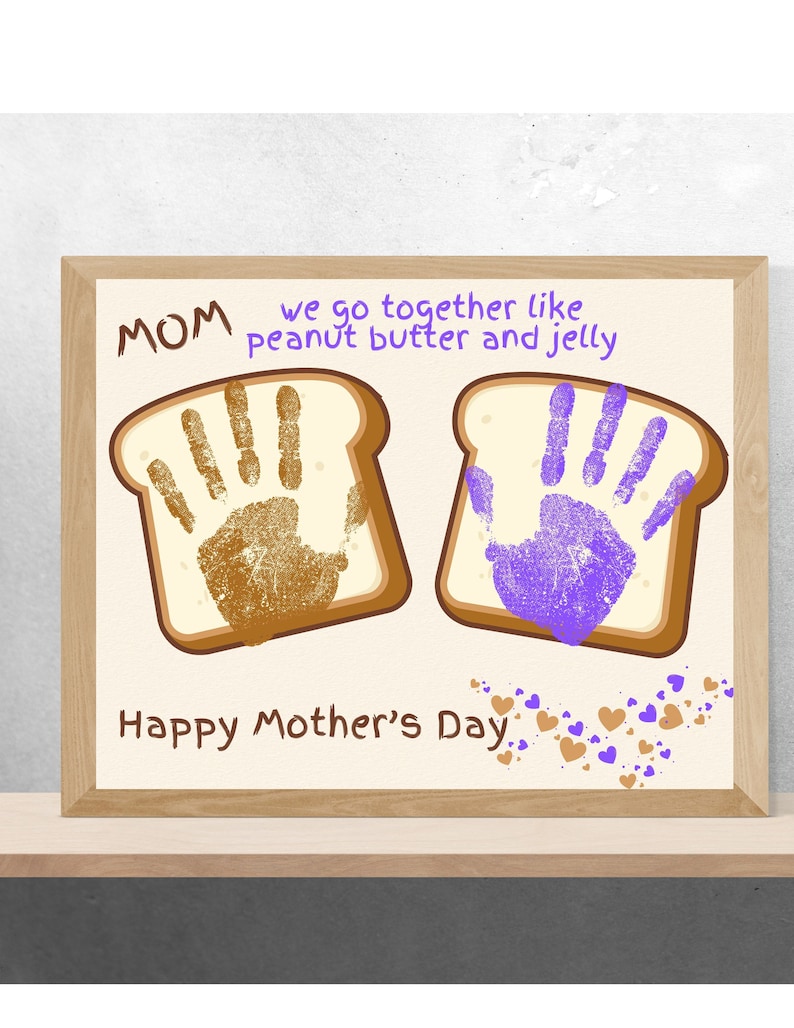 Mother’s Day Handprint Art Template|preschool Art|easy Mother’s Day ...