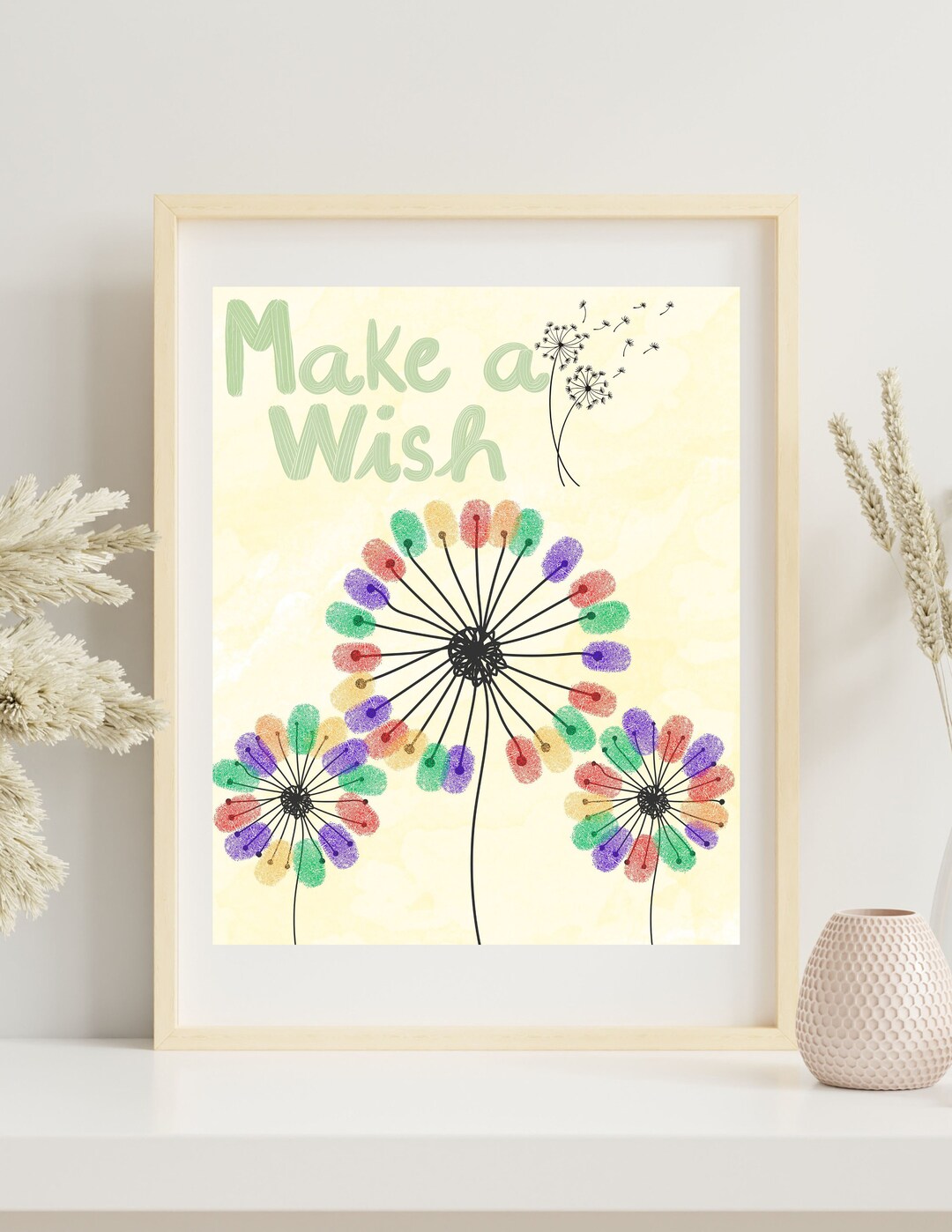 Spring Handprint Art Template|preschool Spring Art| Easy Spring Craft ...