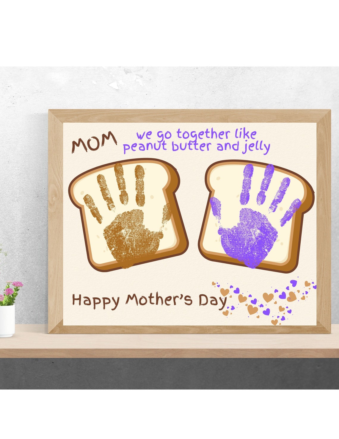 Mother’s Day Handprint Art Template|preschool Art|easy Mother’s Day ...