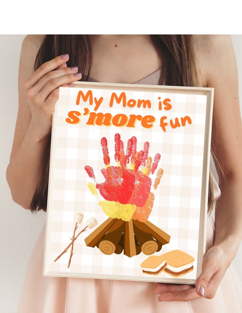 Mother’s Day Handprint Art Template|preschool Art|easy Mother’s Day ...