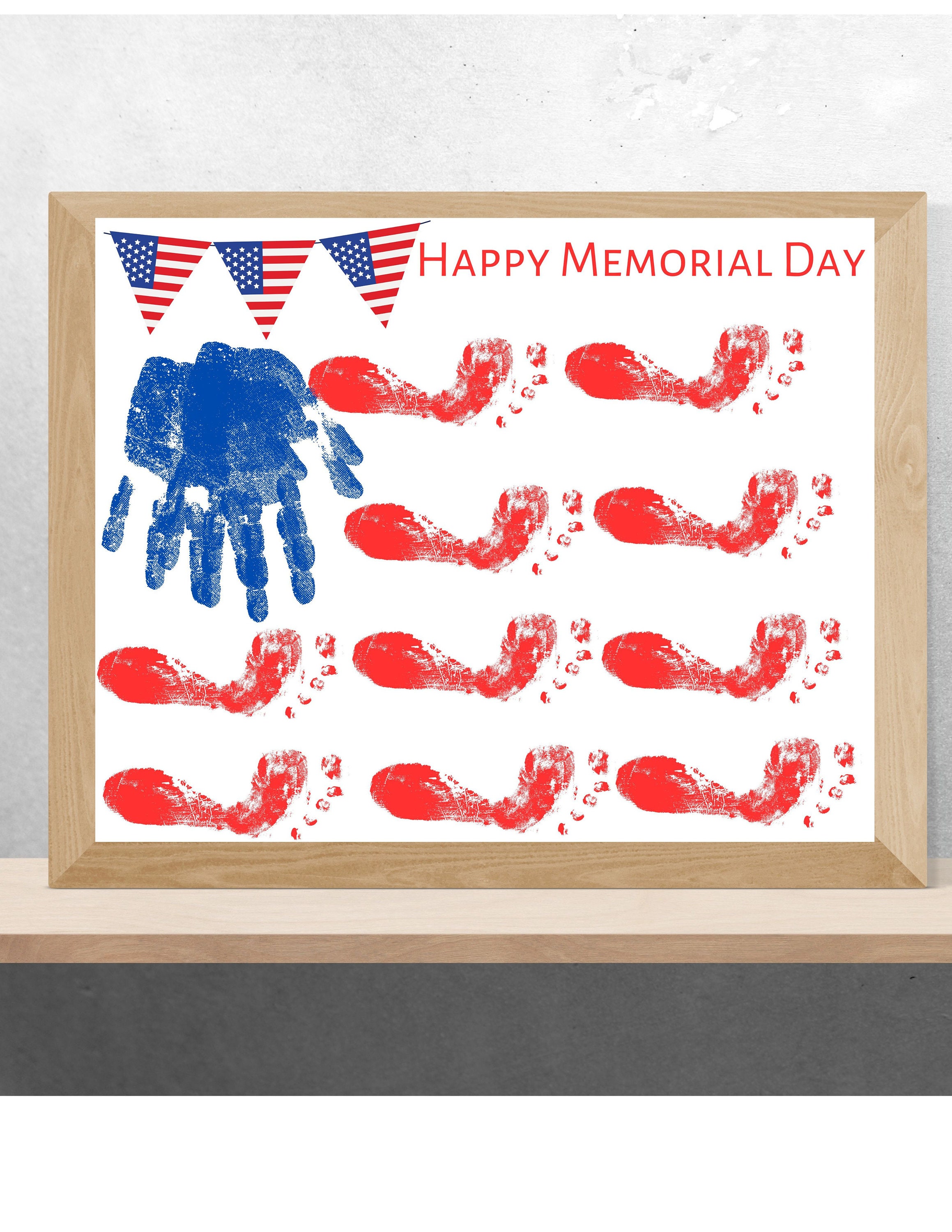 Memorial Day DIY Craft Template|preschool Art| Easy Summer Craft|summer ...