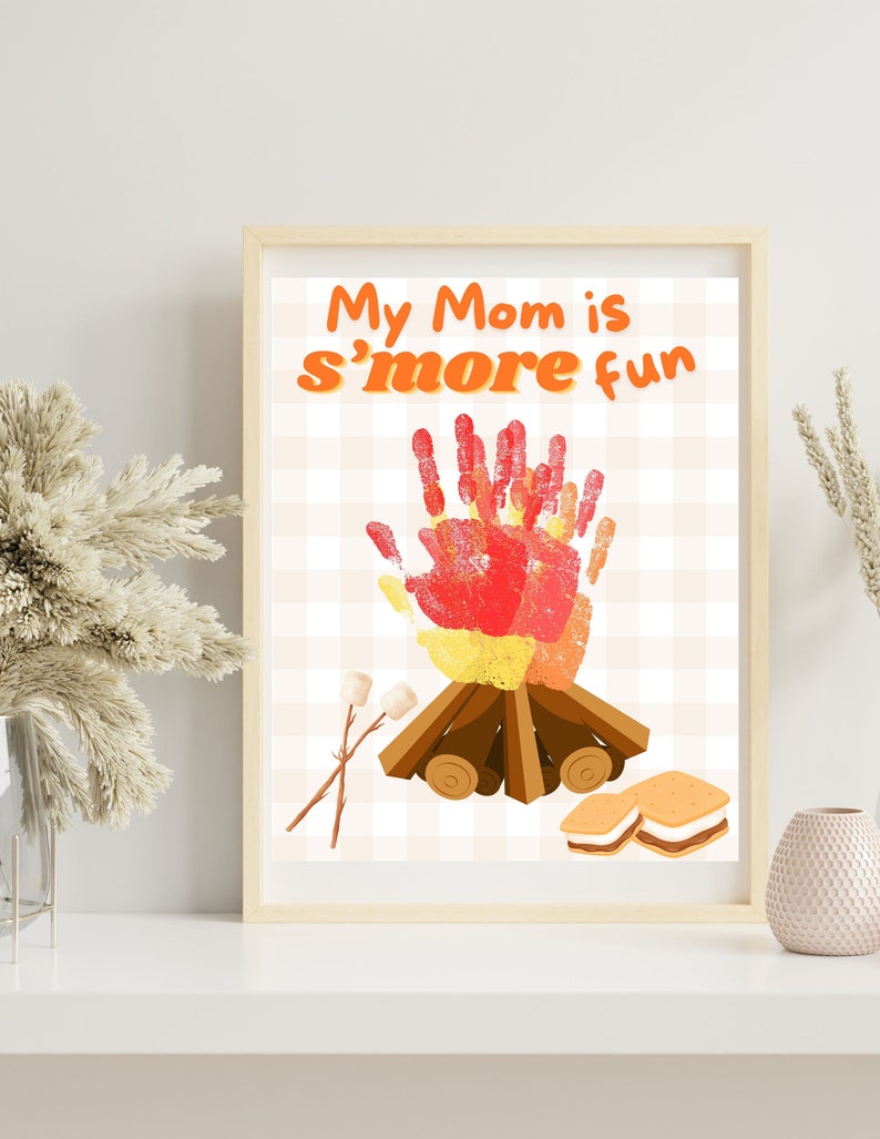Mother’s Day Handprint Art Template|preschool Art|easy Mother’s Day ...
