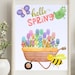 Spring Handprint Art Template|preschool Spring Art| Easy Spring Craft ...