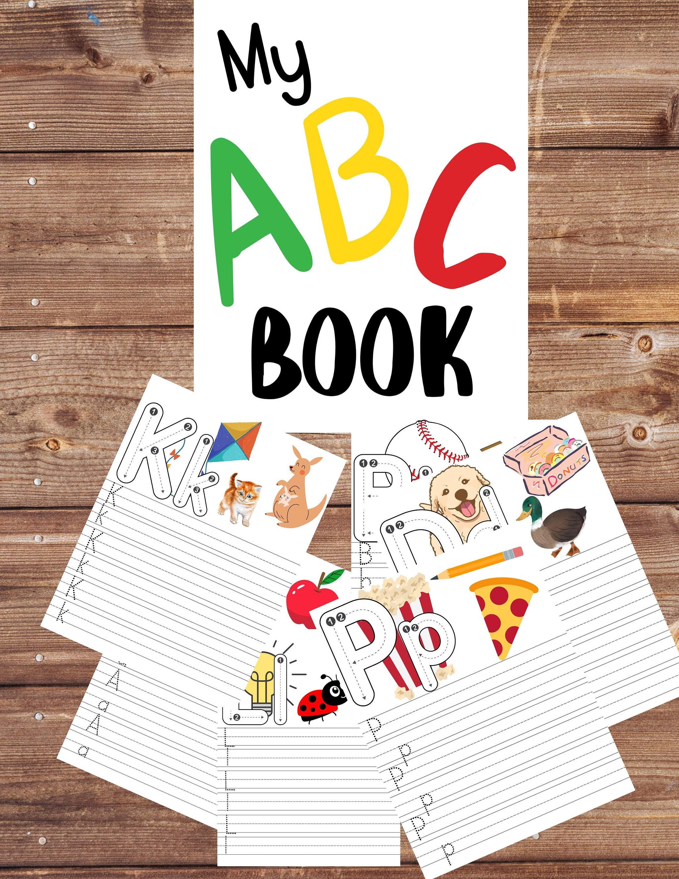ABC Tracing Book| Tracing Letters ABC| Teacher Resources| Homeschool ...
