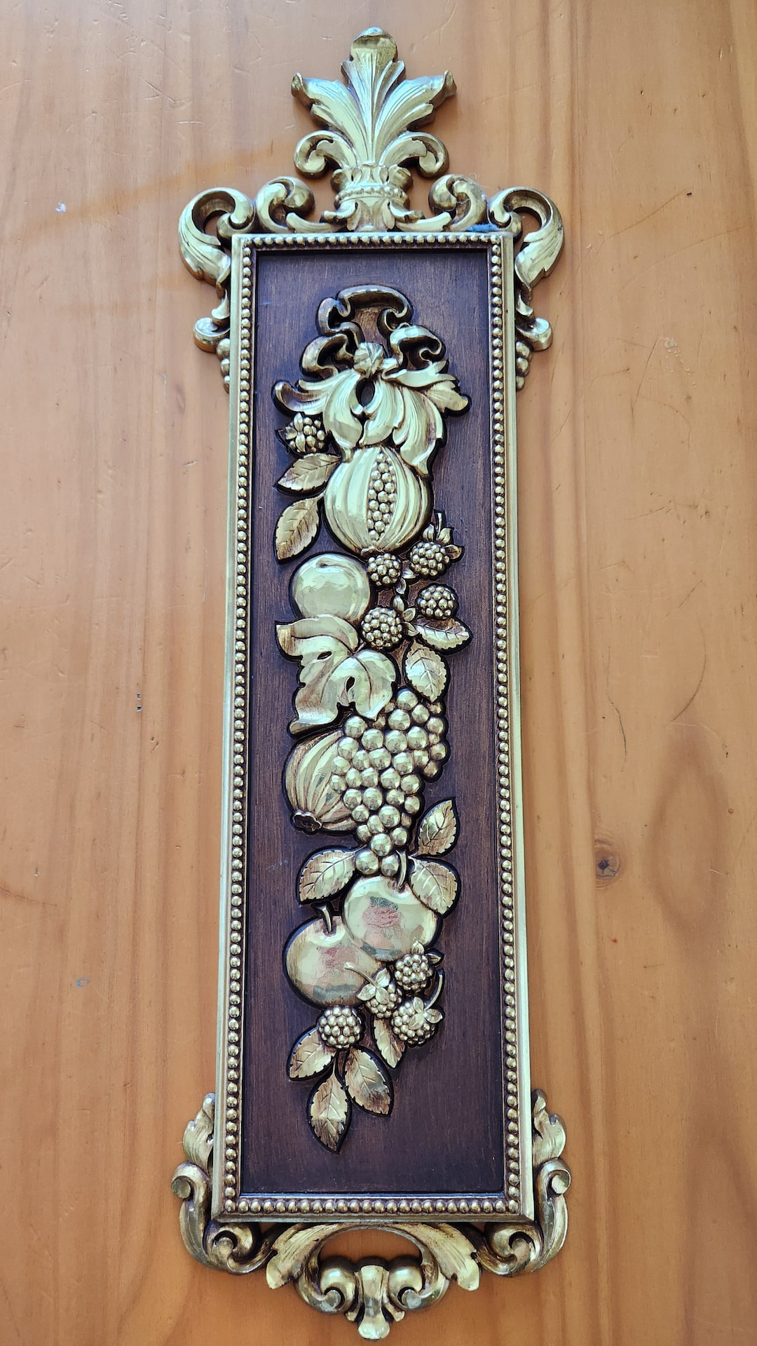 Vintage 1960's Syroco Wall Art - Etsy