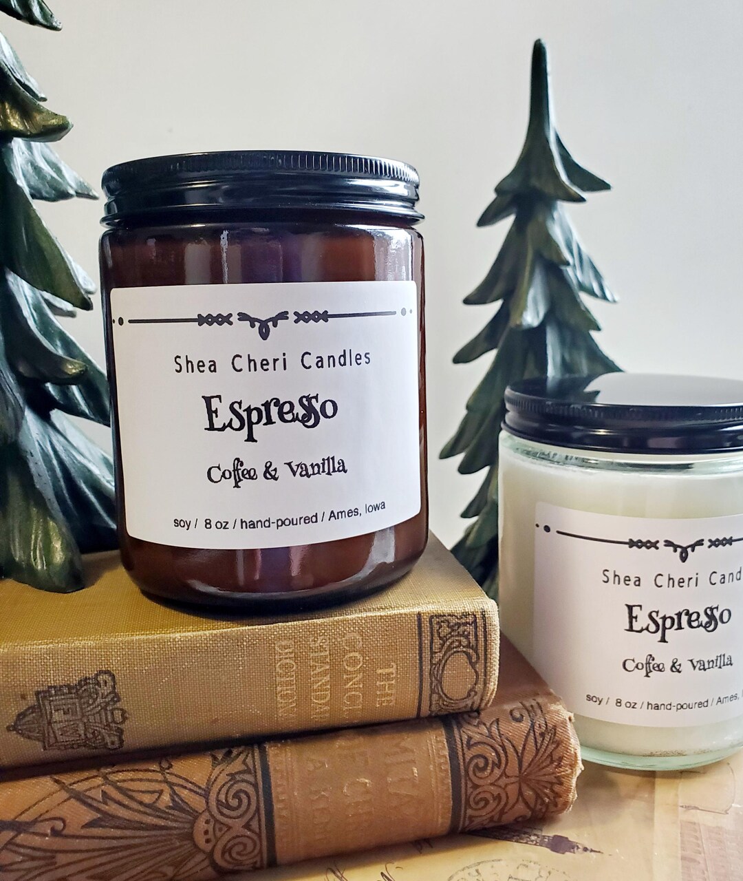 Espresso Candle - Etsy
