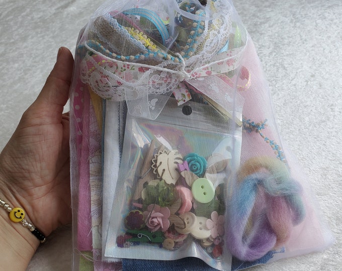 Slow Stitching Kit Beginner,slow Stitch Bundle Pack,stitching ...