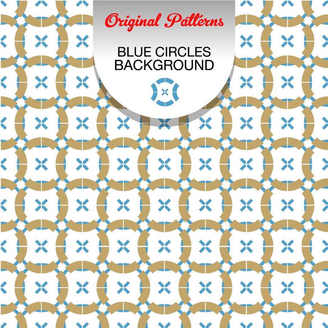 Blue Circle Patterns 10 Original High-resolution Digital Images for Design and Art Projects - Etsy