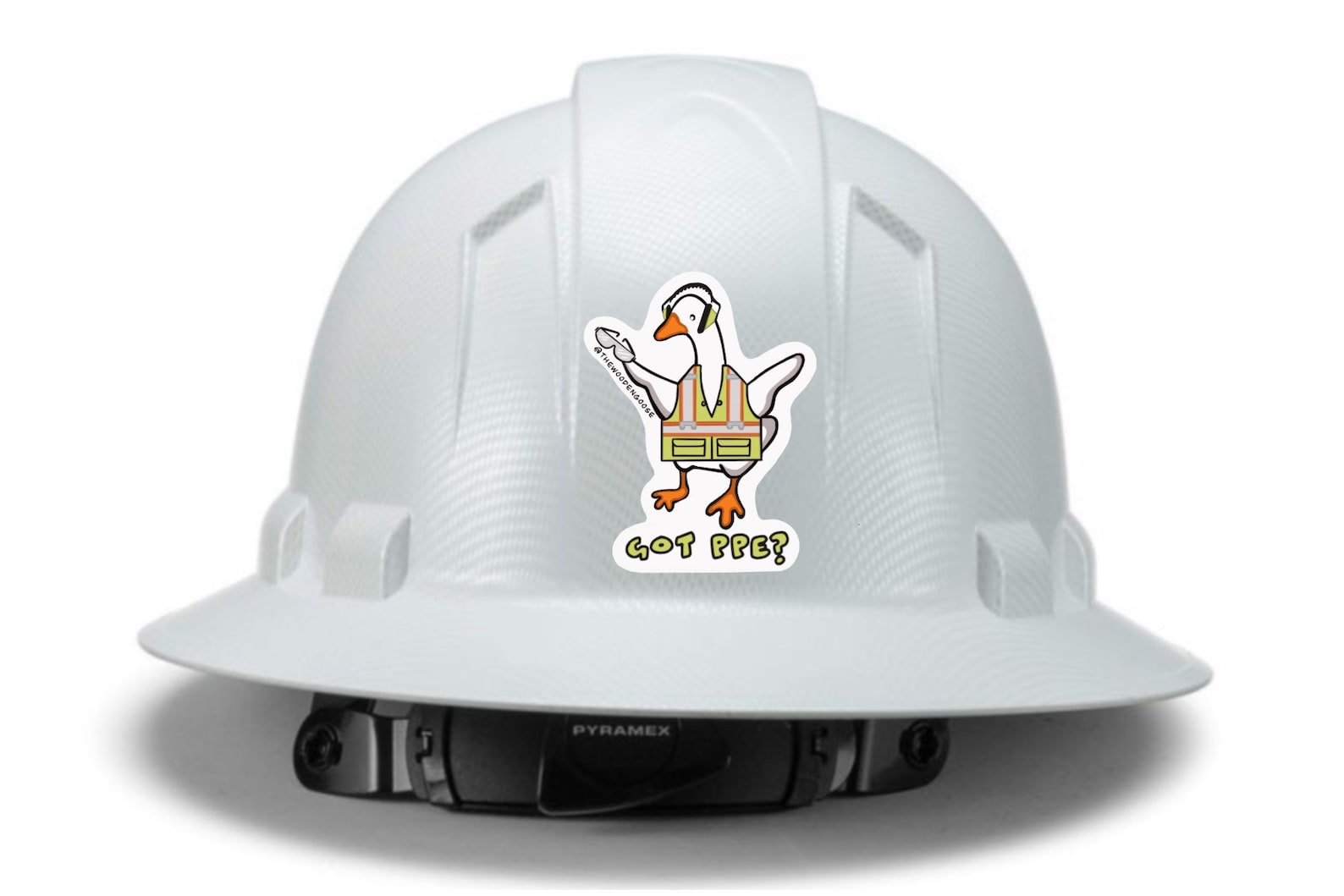 Safety Sticker | PPE Sticker | Goose Sticker | Laptop Sticker | Water ...