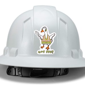 Safety Sticker | PPE Sticker | Goose Sticker | Laptop Sticker | Water ...