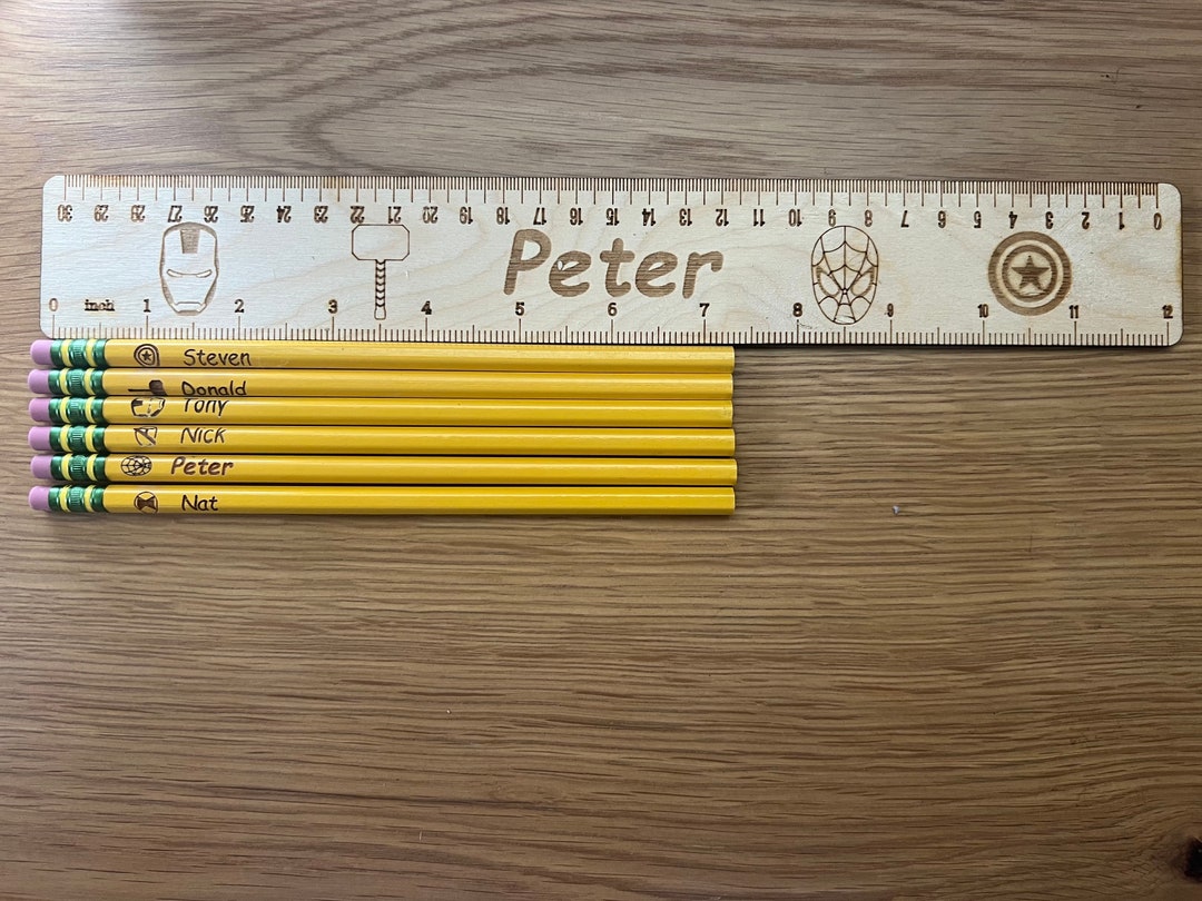 Superhero Back to School, Superhero School Supplies, Personalized ...