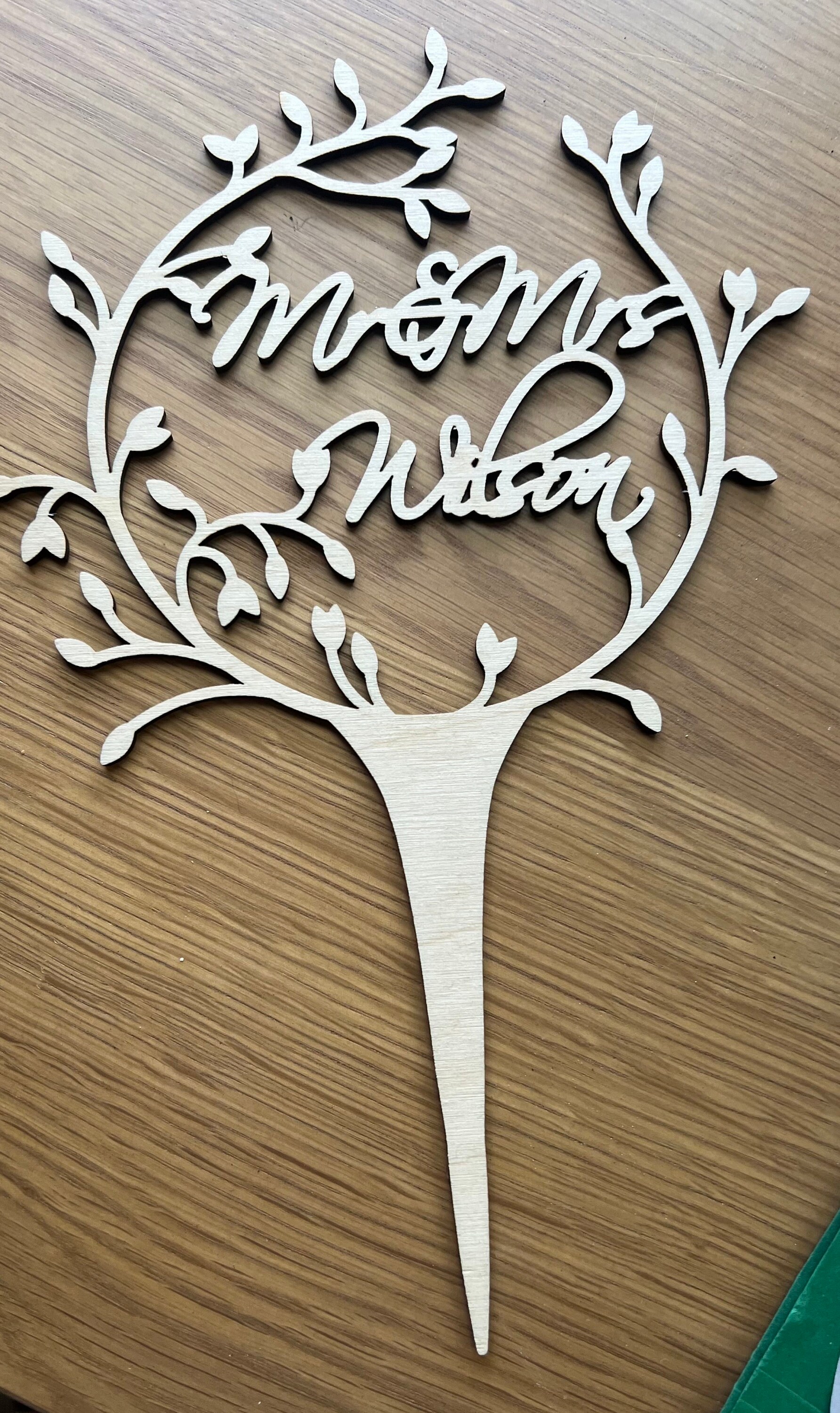 Custom Wedding Cake Topper, Rustic Wedding Cake Toppers, Boho Wedding ...