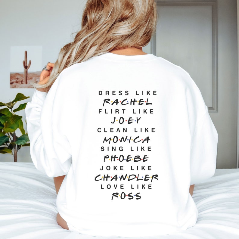 Friends Sweatshirt, Friends Logo Sweatshirt, Friends Series Fan Hoodie ...