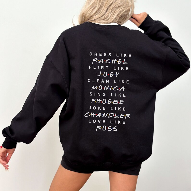 Friends Sweatshirt, Friends Logo Sweatshirt, Friends Series Fan Hoodie ...