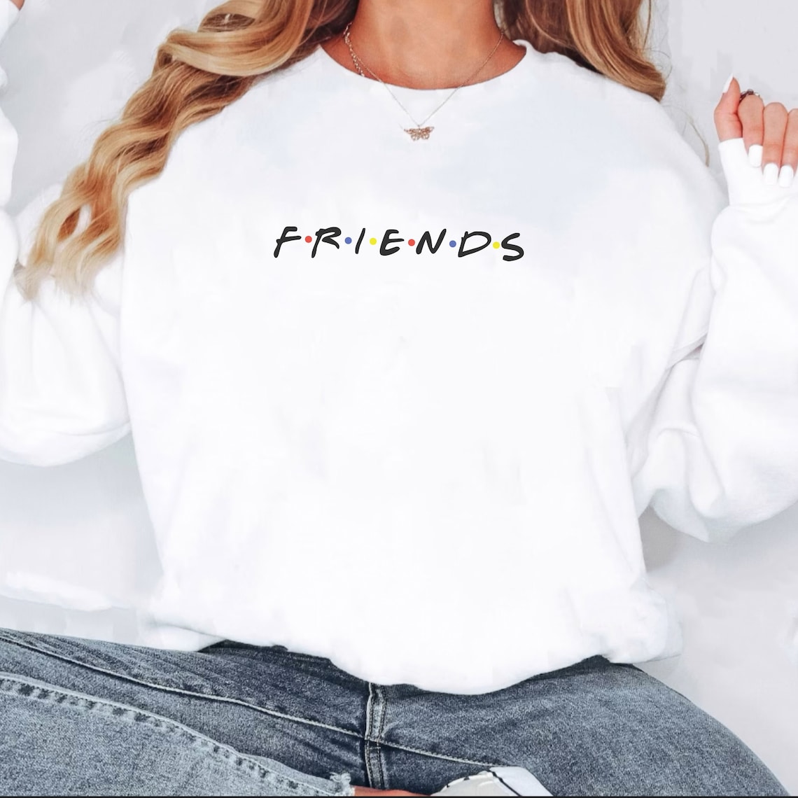 Friends Sweatshirt, Friends Logo Sweatshirt, Friends Series Fan Hoodie ...
