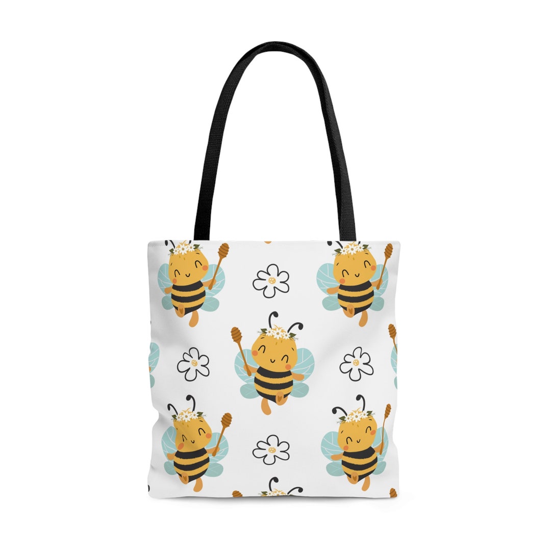 Bee Tote Book Bag Back to School Diaper Bag Kids Toys Toddler Bag ...
