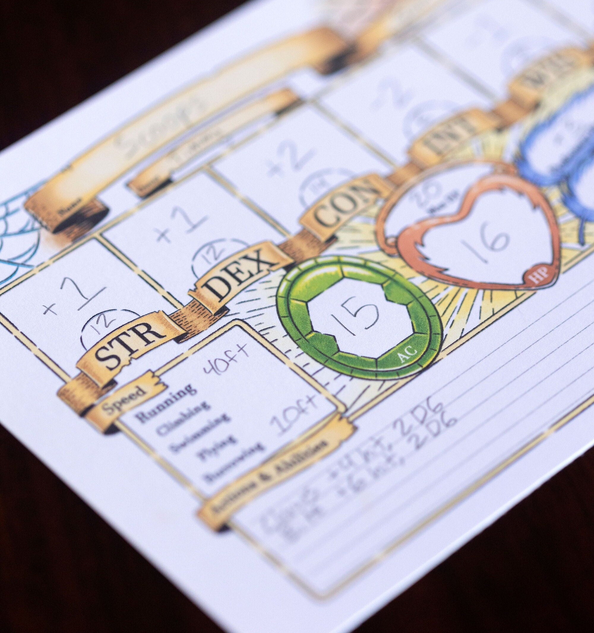 DND Hunter Pet Sheet (Instant Download) - Etsy