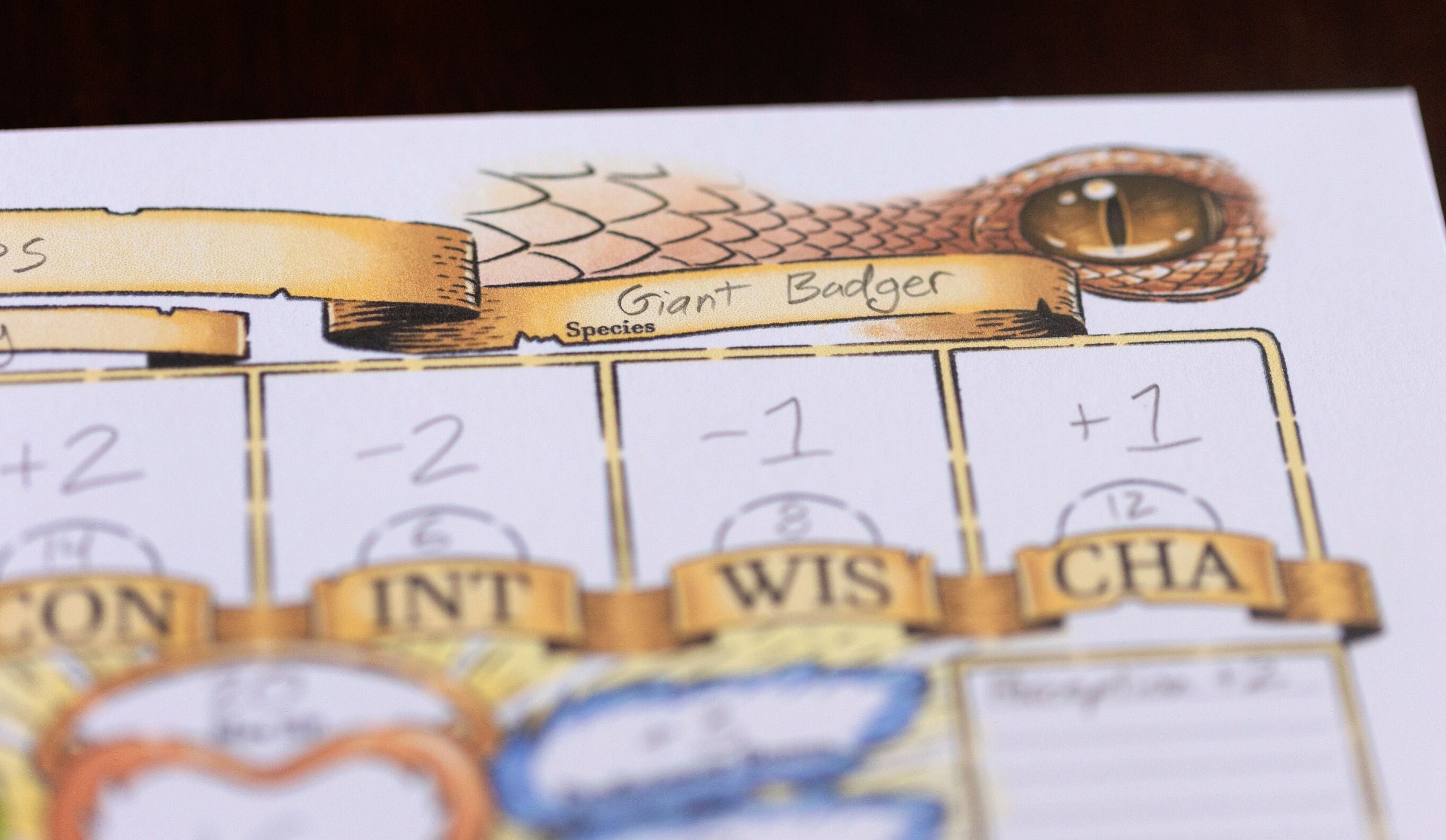 DND Hunter Pet Sheet (Instant Download) - Etsy